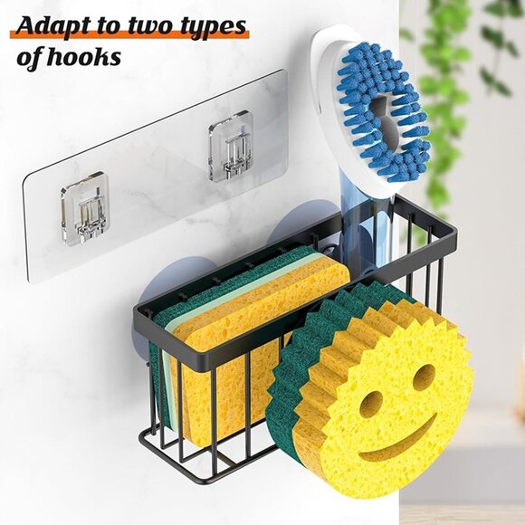 Kitchen | New Sponge Holder Smiley Face Sink Caddy For Kitchen Sink ...